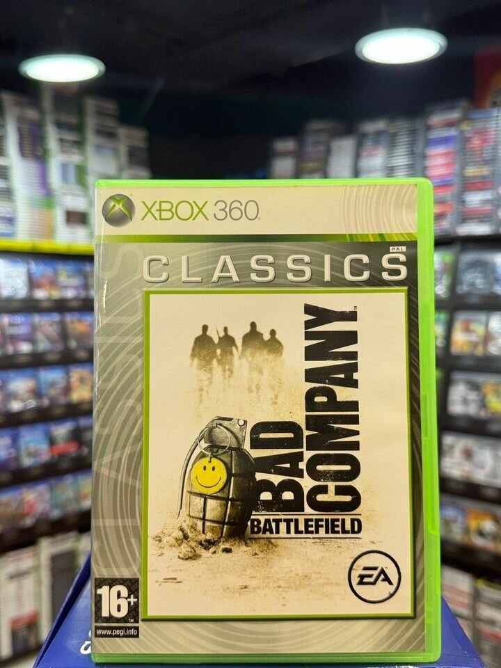 Игра Battlefield: Bad Company (Xbox 360) (Box)