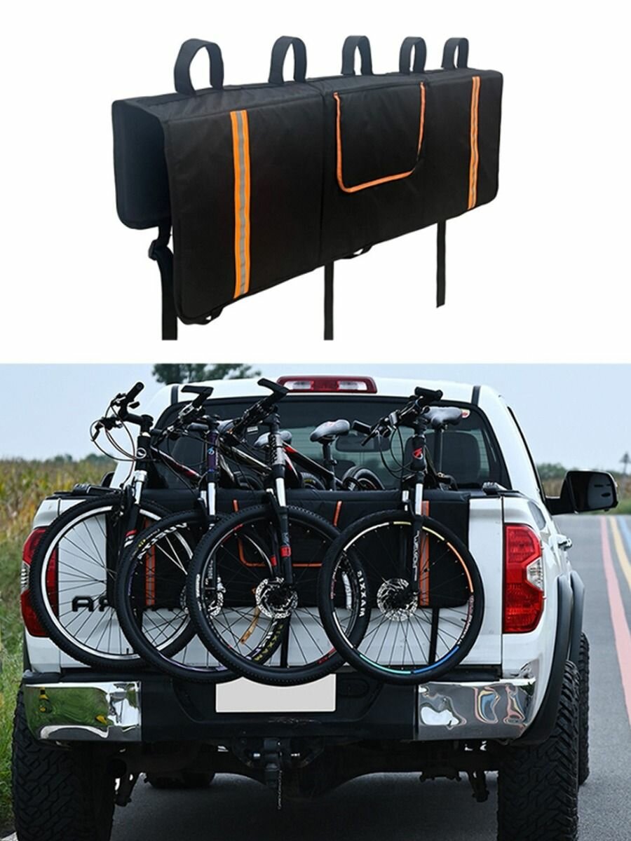 Велобагажник на автомобиль, Аэродинамическая поперечина, объем: 1 л