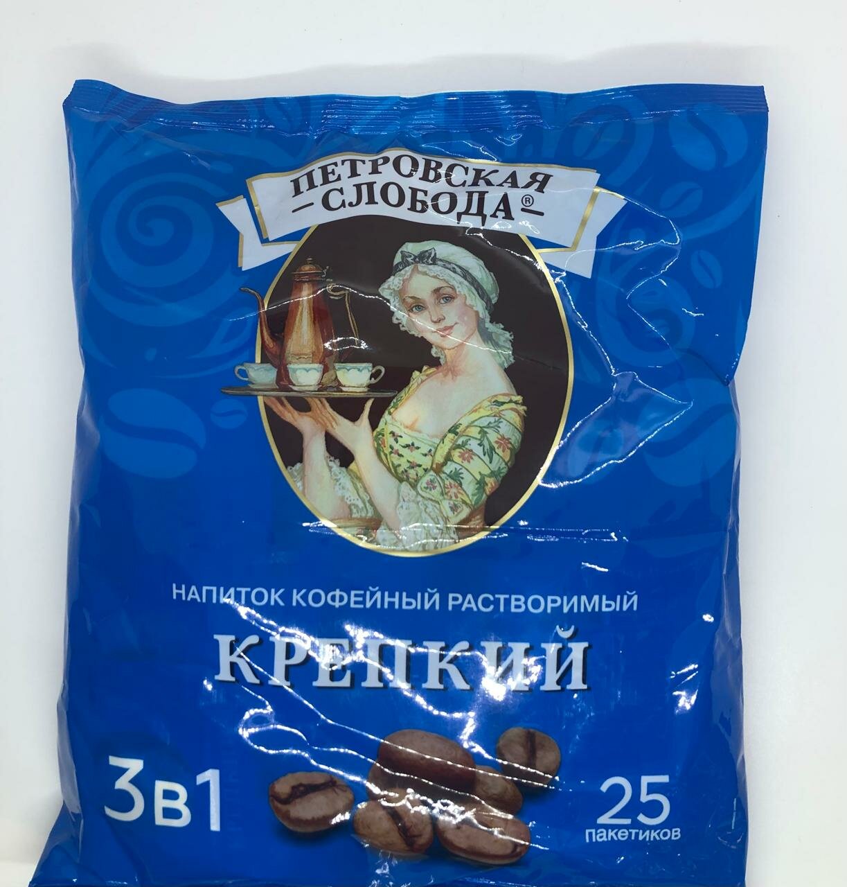 Кофе растворимый 3 в 1 Петровская слобода "Крепкий" 25 пак