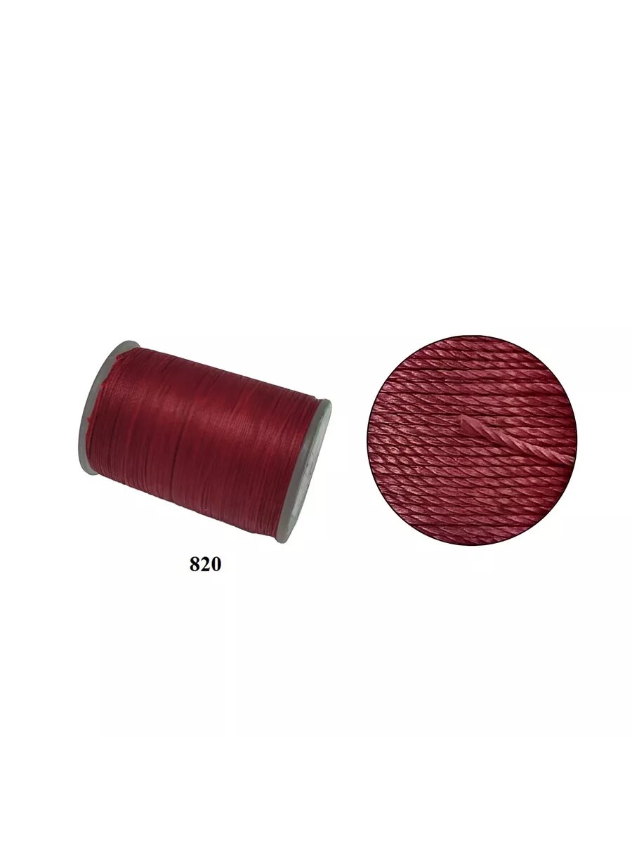 Нить вощеная "YIGAO" крученая 50 м - 0.8 мм