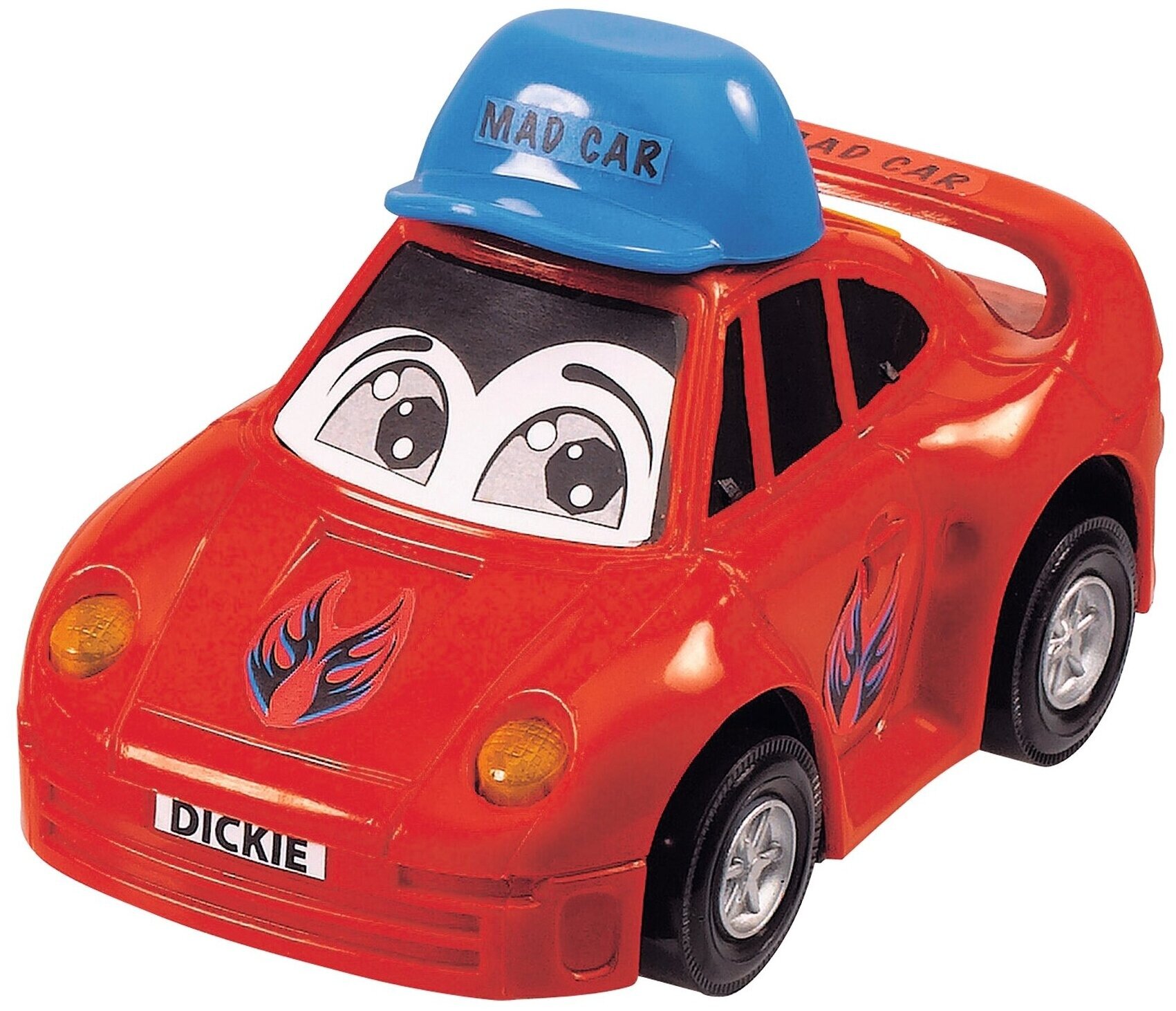 Машинка Dickie Toys "Веселая машинка" 3313007, световые эффекты, пластик, 12см, красная