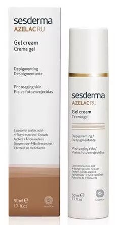 Sesderma AZELAC RU Gel cream - Крем-гель депигментирующий, 50 мл