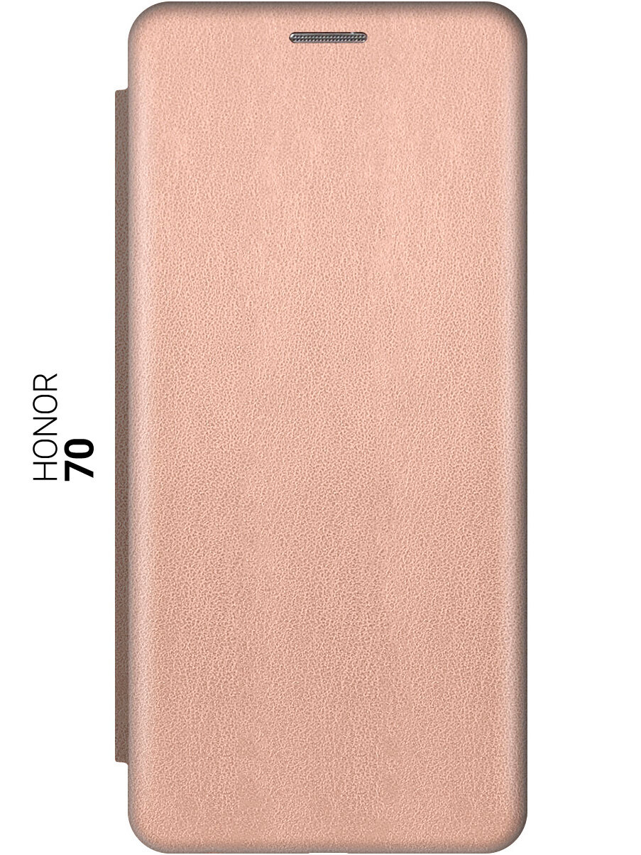 Чехол-книжка на Honor 70, Хонор 70 Book Art Jack золотой