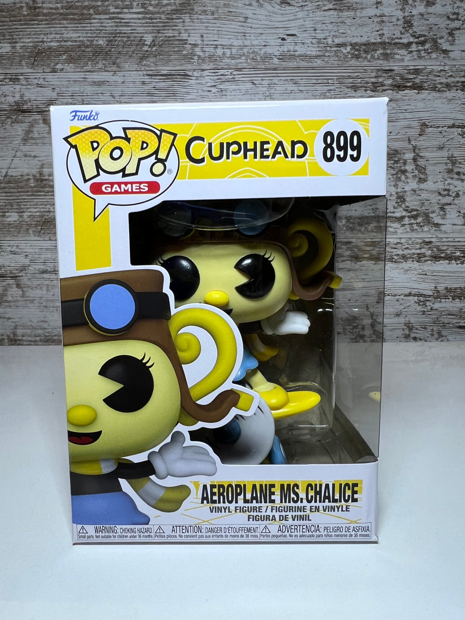 Фигурка Фанко поп, Cuphead Aeroplane MS. Chalice, 10 см от Funko