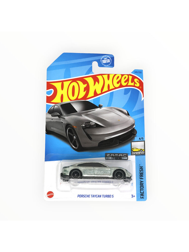 Машинка Mattel Hot Wheels 2023 Zamac Porsche Taycan Turbo S