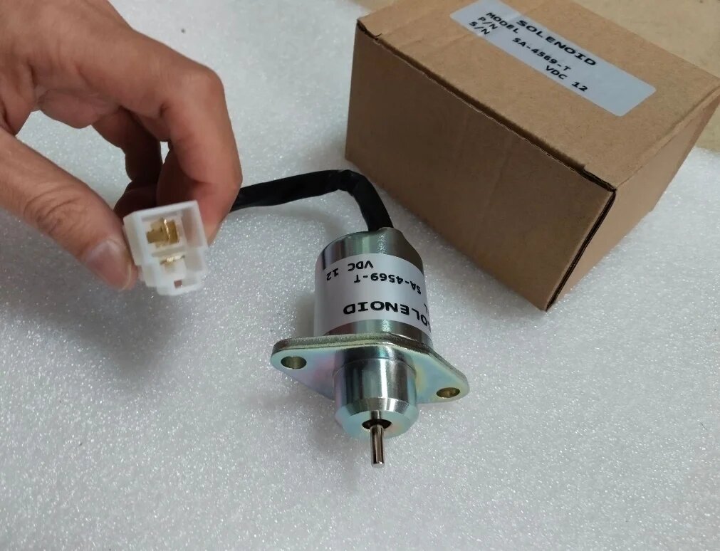 Для Kubota 05 серии D905 D1005 V1205 V1305 V1505 17594-6001-4 17454-60010 1503ES-12A5UC5S SA-4569-T Соленоид отключения топлива 12 В