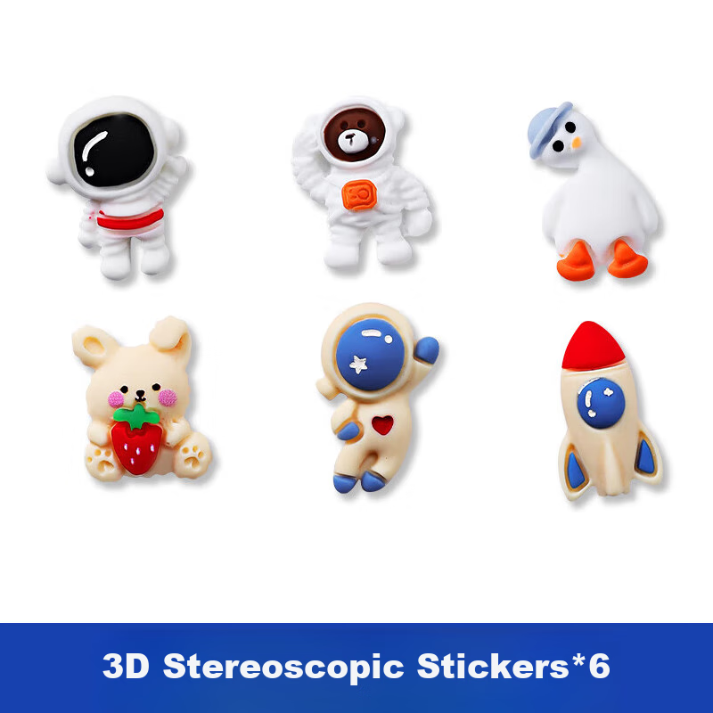 Maotaizi Cartoon 3D Stickers - Boys' Style