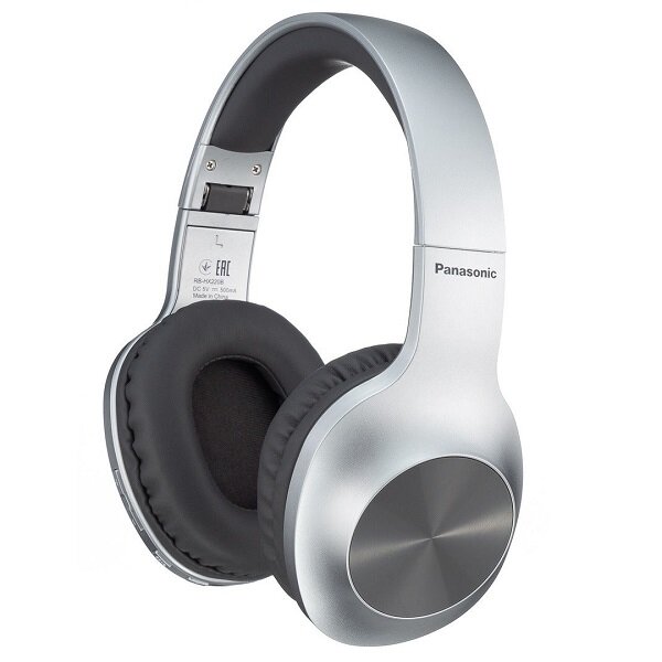 Беспроводные/проводные наушники Panasonic RB-HX220BEES X-Bass, с системой дополнительного баса, серебристые