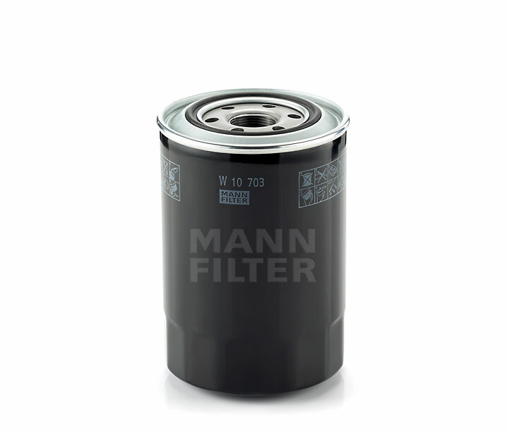 Фильтр масляный MANN-FILTER W10703 (MITSUBISHI MONTERO, MITSUBISHI MONTERO SPORT, MITSUBISHI PAJERO) (артикул W10703)