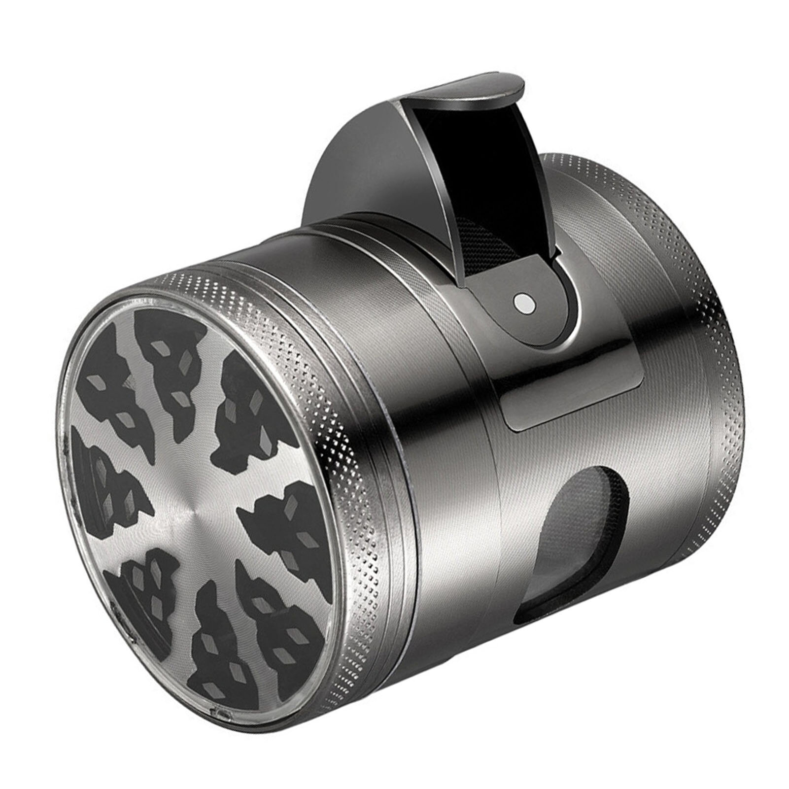 Ручная мельница для специй, маленькая портативная мельница для трав из цинкового сплава для домашней кухни, ресторана