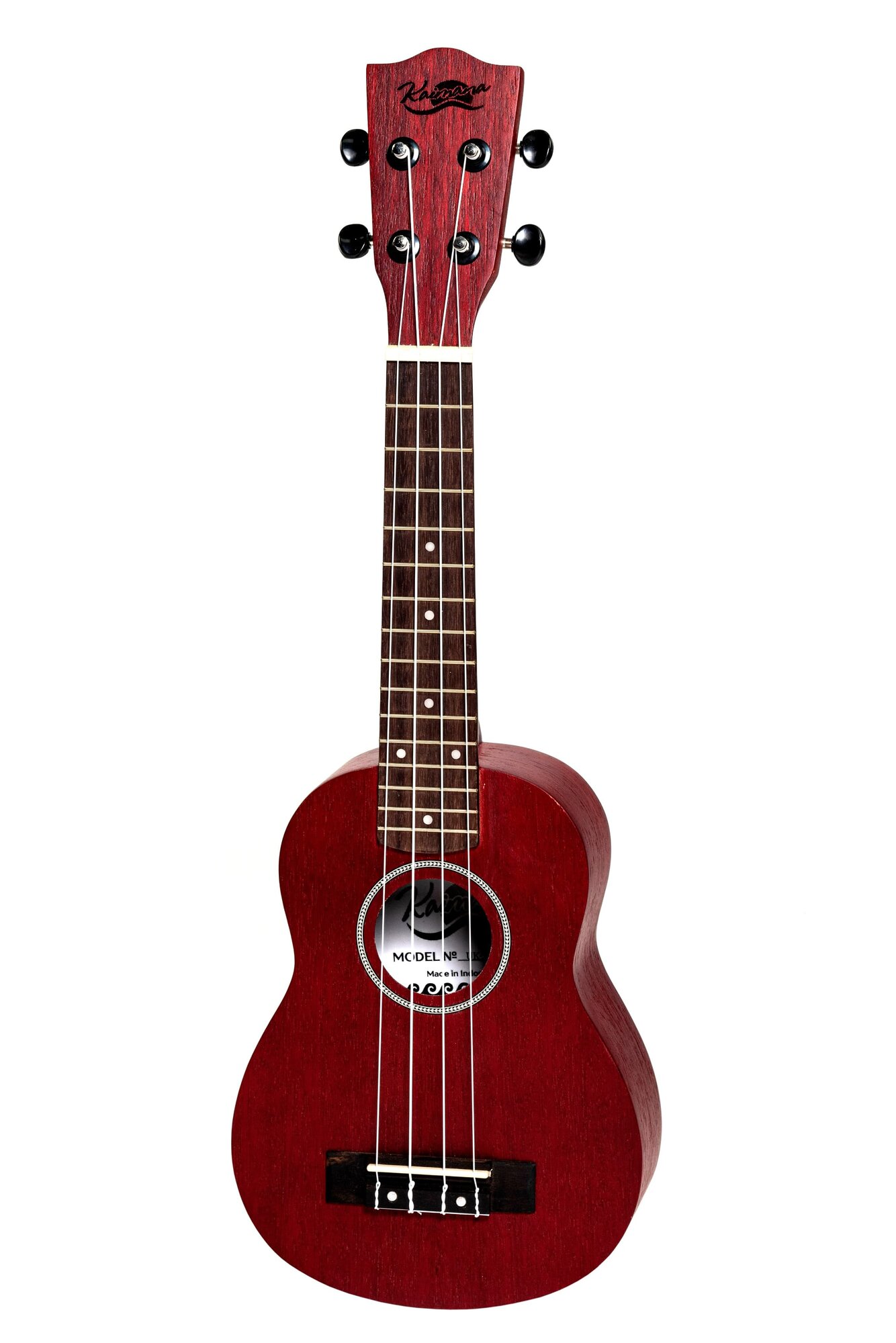 Kaimana UK-21 RDM Укулеле сопрано, цвет красный матовый