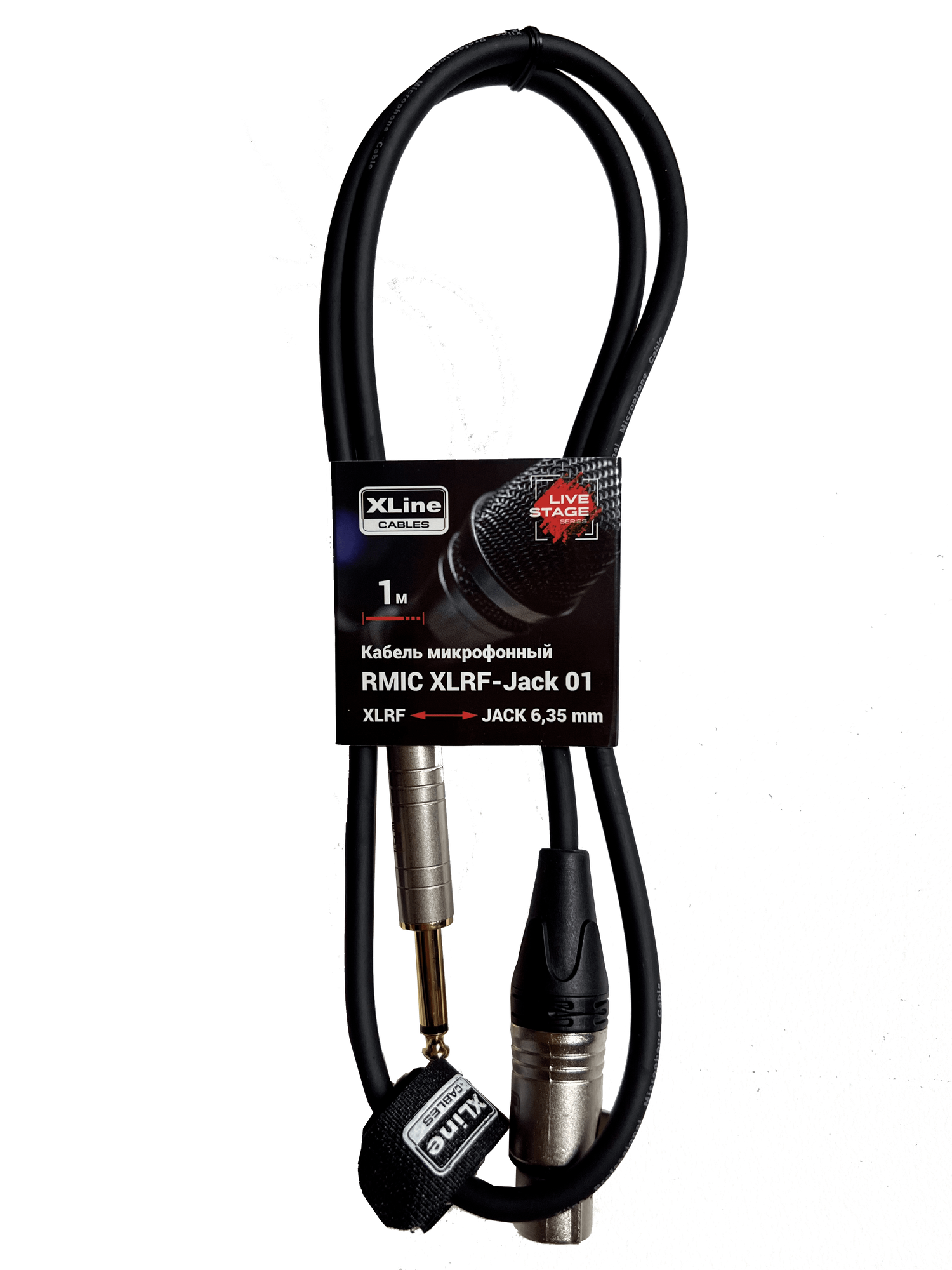 XLINE Cables RMIC XLRF-JACK 01 Кабель микрофонный