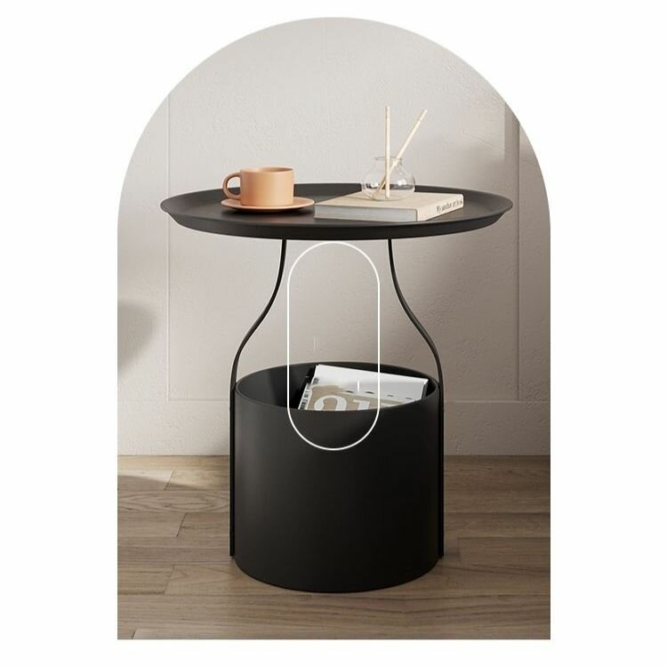 Современная гостиная, небольшой бытовой журнальный столик, прикроватная тумбочка для хранения вещей, 1 ящ, 28х22х52 см