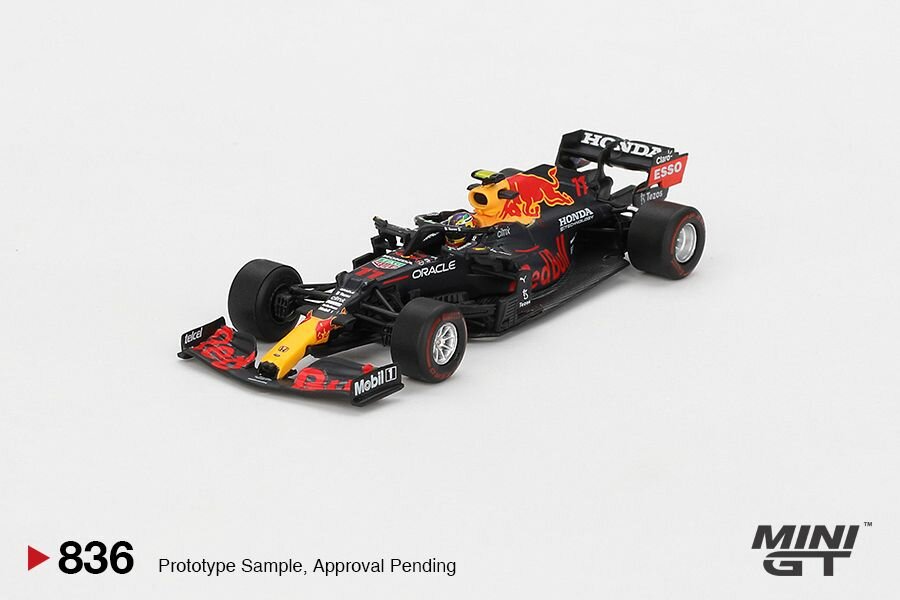 Машинка MINIGT 1:64 Red Bull RB16B #11 Sergio P rez 2021 MGT00836-CH Car model toys