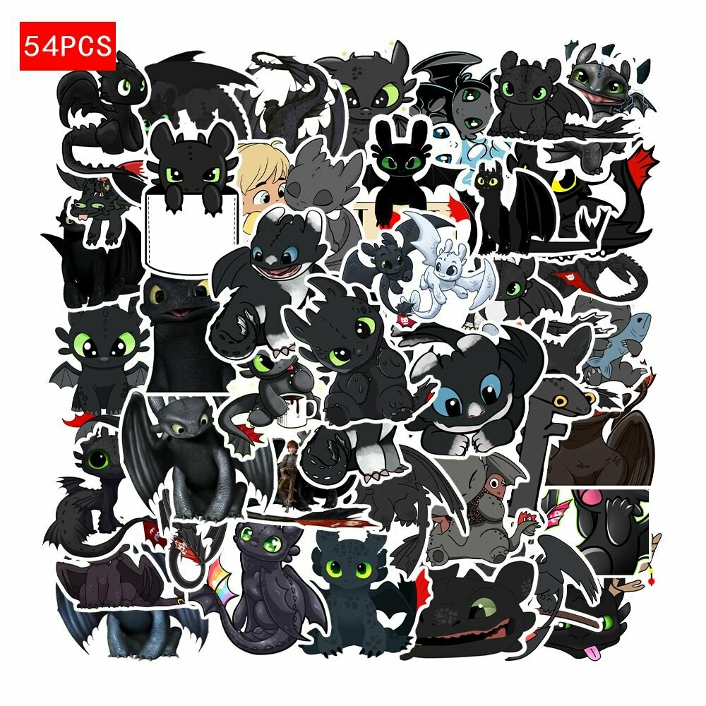 Беззубик 54 наклейки с граффити