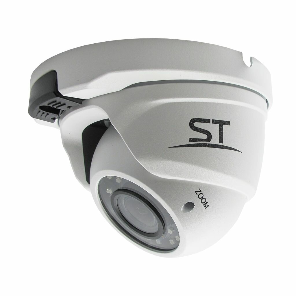 ST-S5503(2,8-12) LIGHT IP 12В Купольная антивандальная видеокамера 5Мп Ик-30м (RCA)