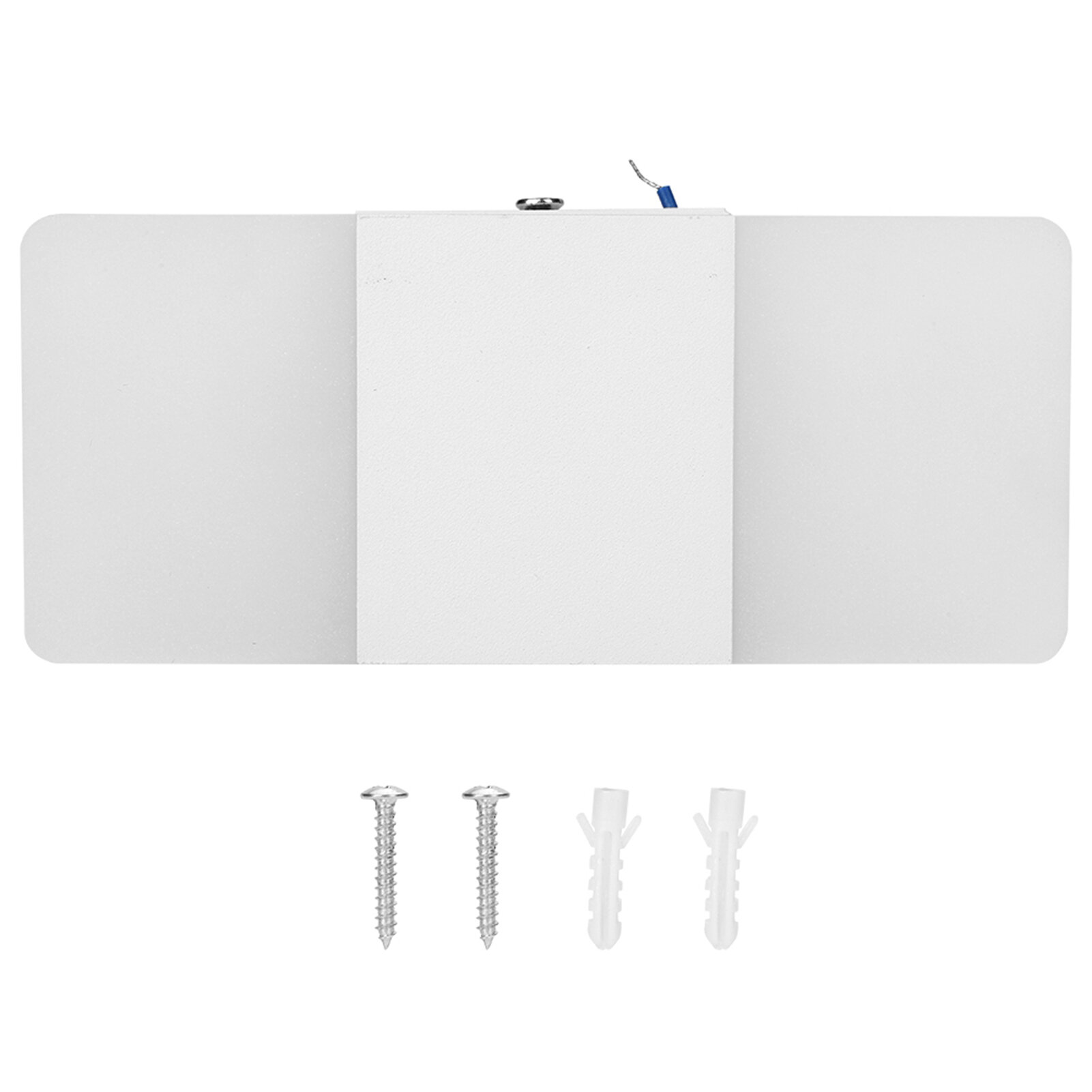 Светодиодная акриловая крытая комната на стене монтированной световой кровать ночная лампа (теплый свет и белый