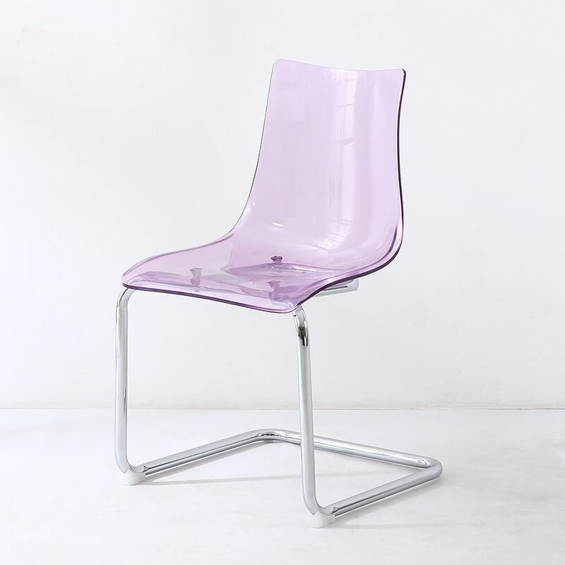 Современный простой прозрачный стул / Акрил