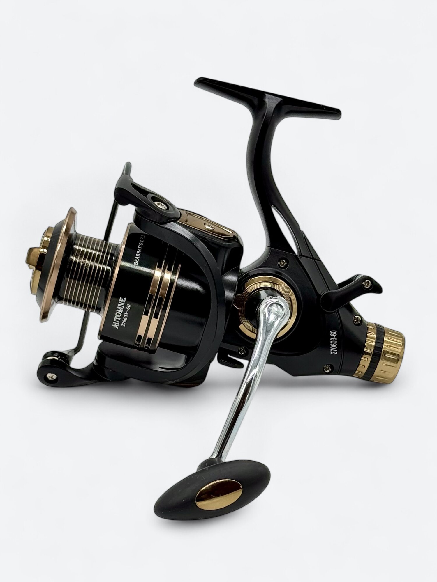 Катушка рыболовная DAYO AUTOMNE 6000 с байтранером 5+1 карповая фидерная