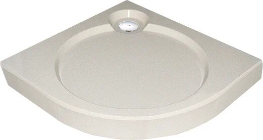 Поддон для душа GuteWetter Deluxe 100x100x16 R 100x100 см, угловой, средний, российский