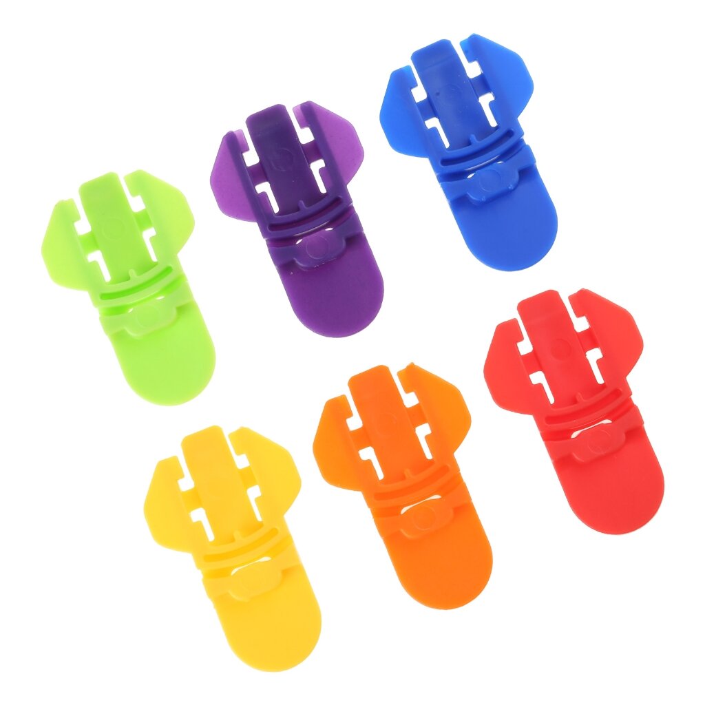 Упаковка из 6 Удобных Захватов Ручные Открывалки Для Банок Пластиковые Кольца Для Напитков Инструмент Для Открывания Банок для напитков Подходит для Пивных Банок