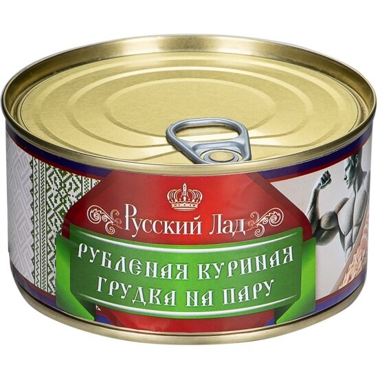 Куриная грудка Русский Лад рубленная на пару 325 г