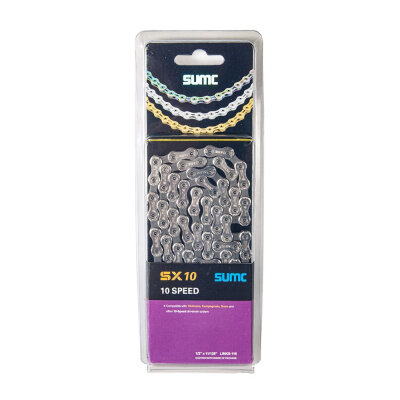 Цепь Sumc SX10 10ск.116L SilverGrey (ARV000086)