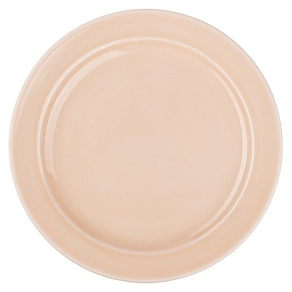 Тарелка «Акварель» Принц мелкая, фарфор, 20 см, розовый (Башкирскии фарфор)