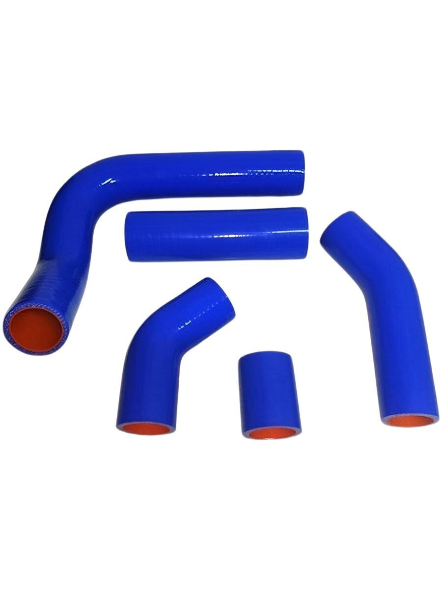 Комплект силиконовых патрубков Technik Sport системы охлаждения ГАЗель 33021 (дв. 402) (5шт)