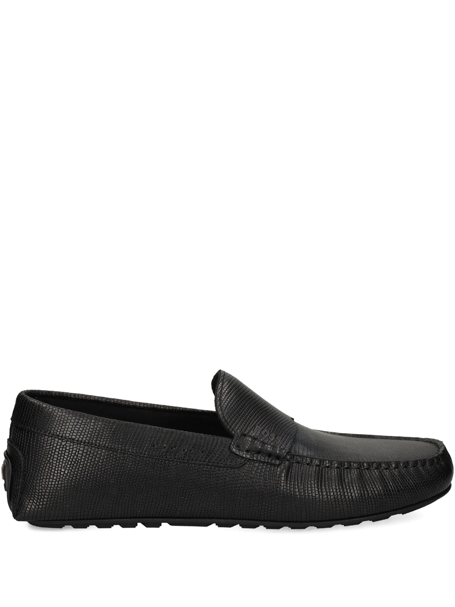 Лоферы Printed-leather loafers
