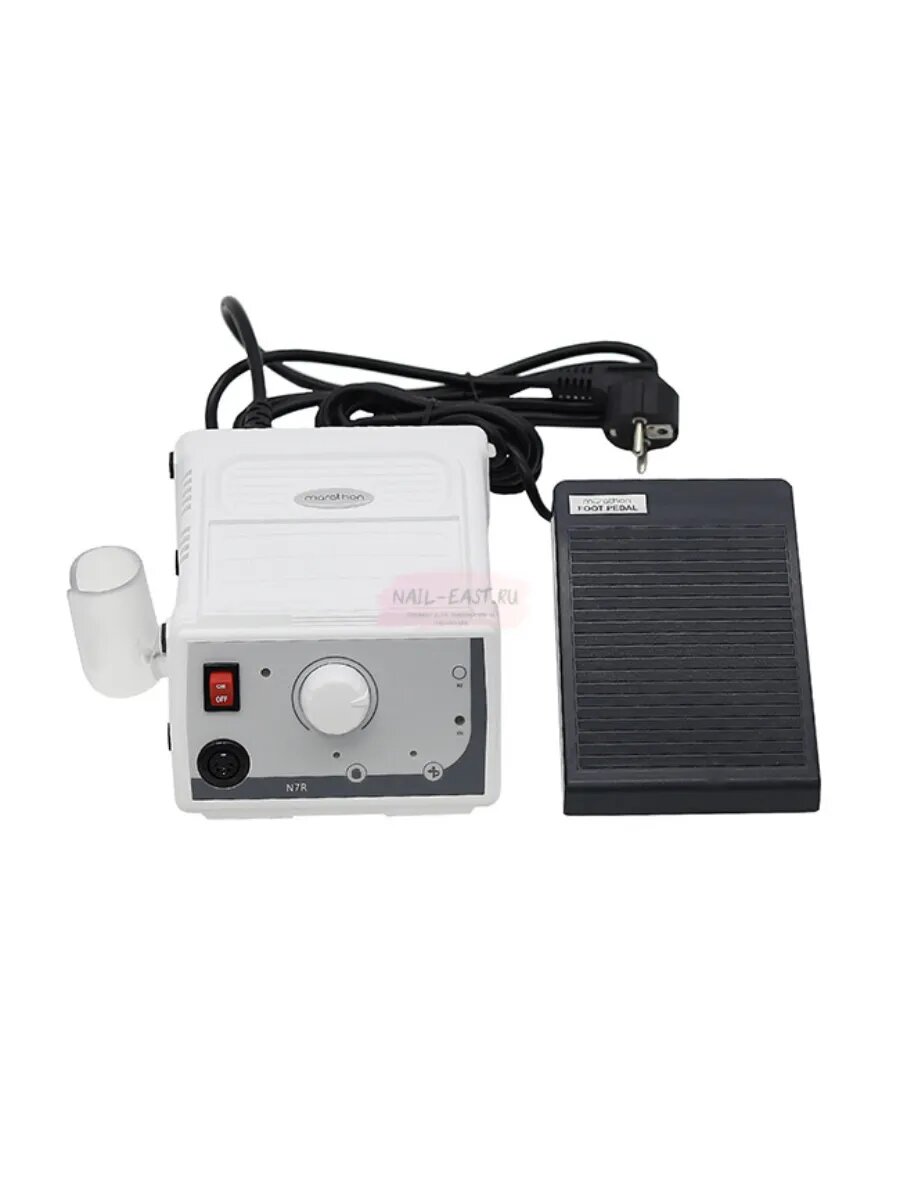 Аппарат для маникюра Marathon FS60N N7R, с педалью, питание от сети, белый