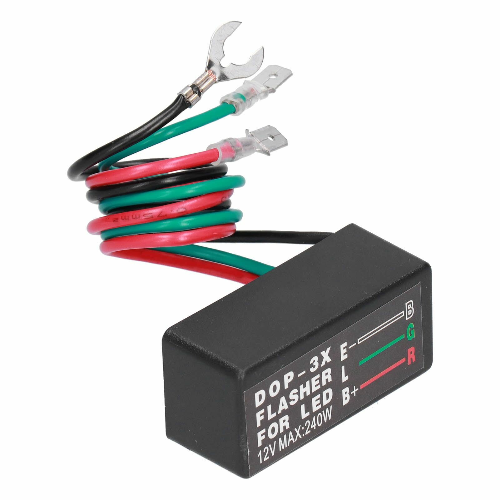Реле поворота DOP-3X 12VDC 20A для авто/мото