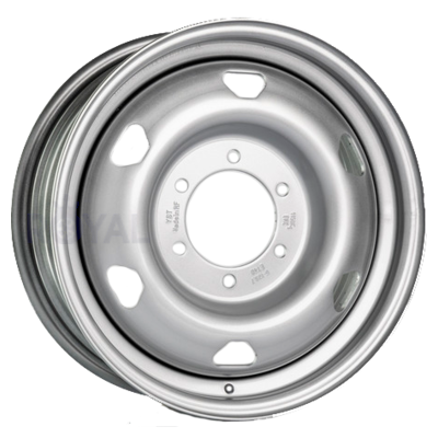 Штампованный колесный диск Trebl LT2884D 6,5x16/6x139,7 ET40 D109 Silver УАЗ Profi
