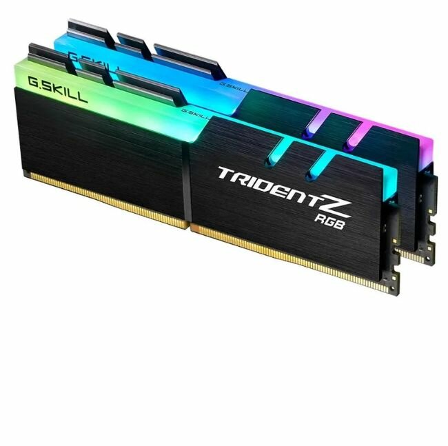 Оперативная память G.Skill Trident Z RGB (F4-2666C18D-16GTZR) DIMM DDR4 16 ГБ - DDR4, 8 ГБ х 2 шт, 2666 МГц