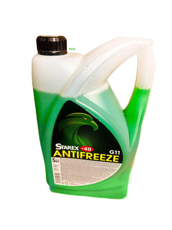 Антифриз STAREX Antifreeze G11 готовый -40C зеленый 5 кг 700616