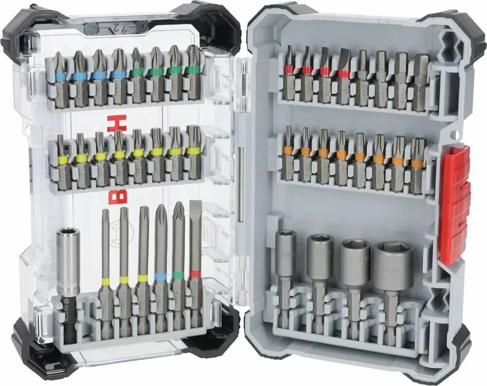 Набор бит Bosch (2607017736), набор отверток из 43 предметов, аксессуары для электрических отверток