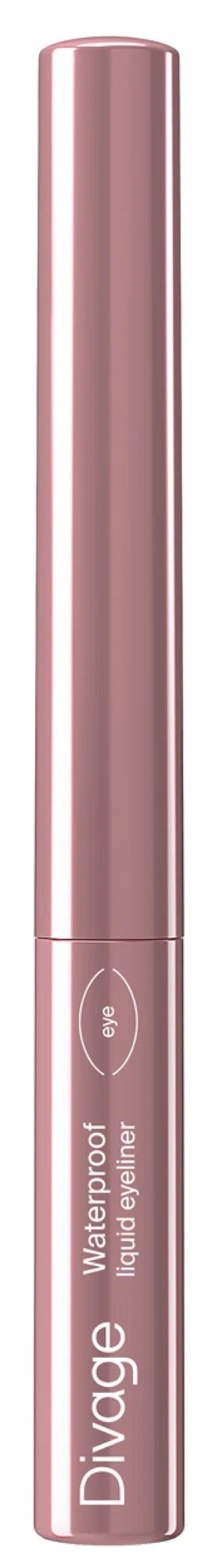 Divage подводка фломастер Liquid Eyeliner Waterproof №01 черный