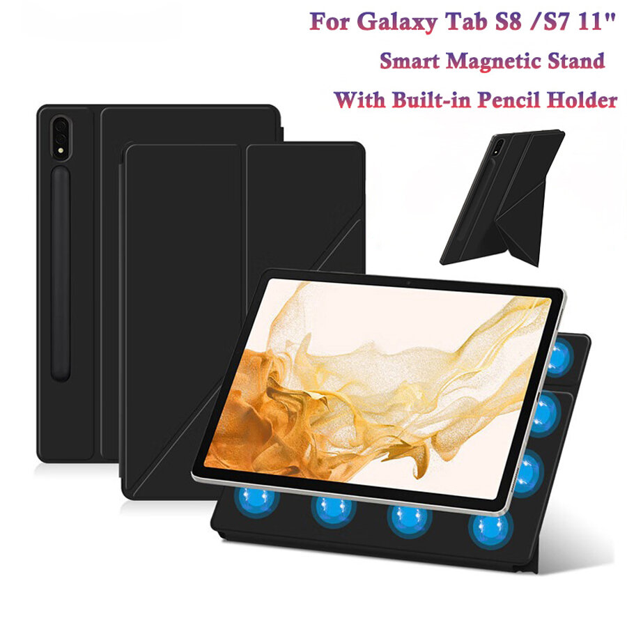 Чехол для Samsung Galaxy Tab S7/S8 11" (T870 X706), с прорезью для пера