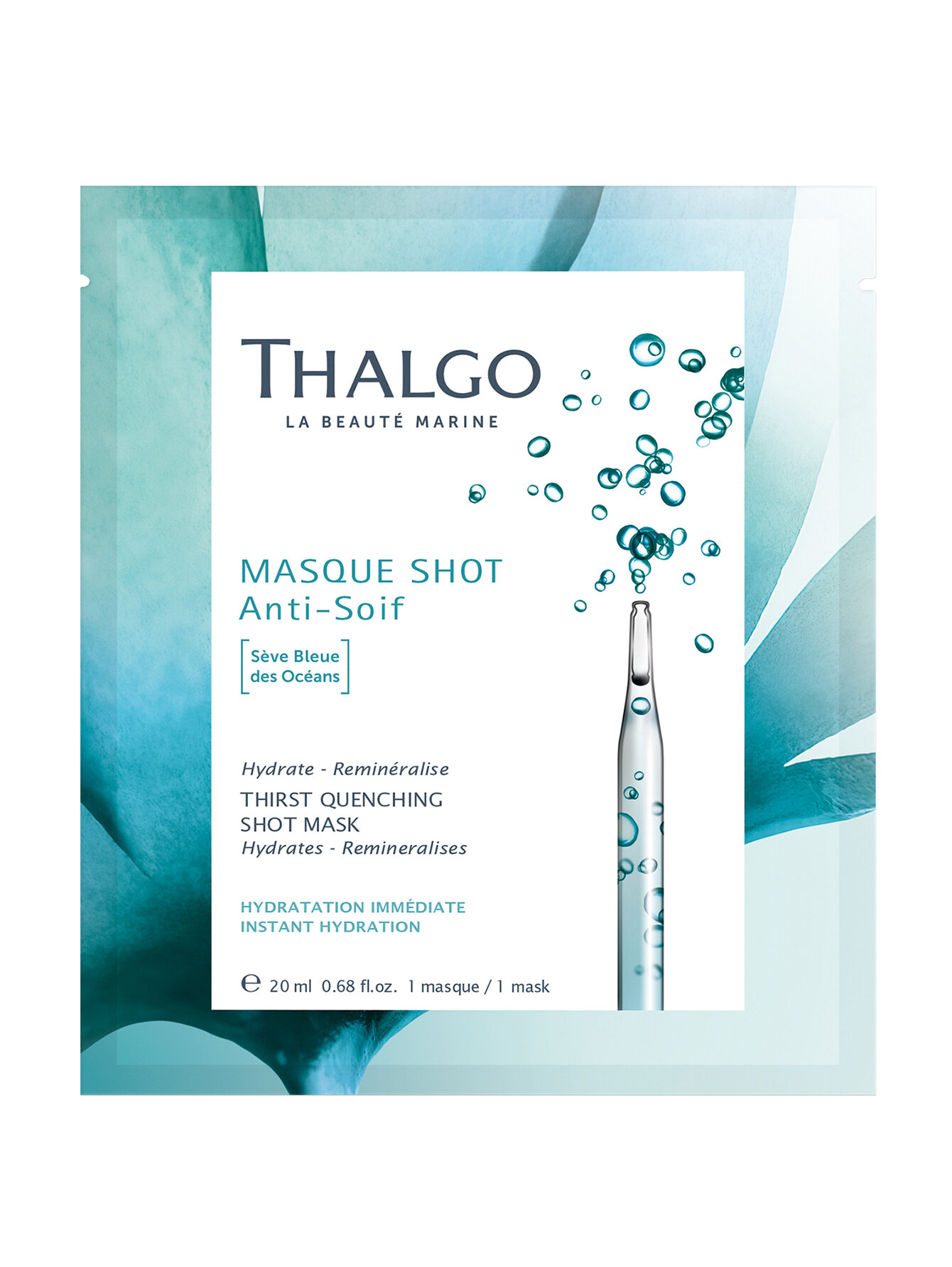 Экспресс-маска Thalgo Source Marine "Морской источник" интенсивно увлажняющая 20 мл