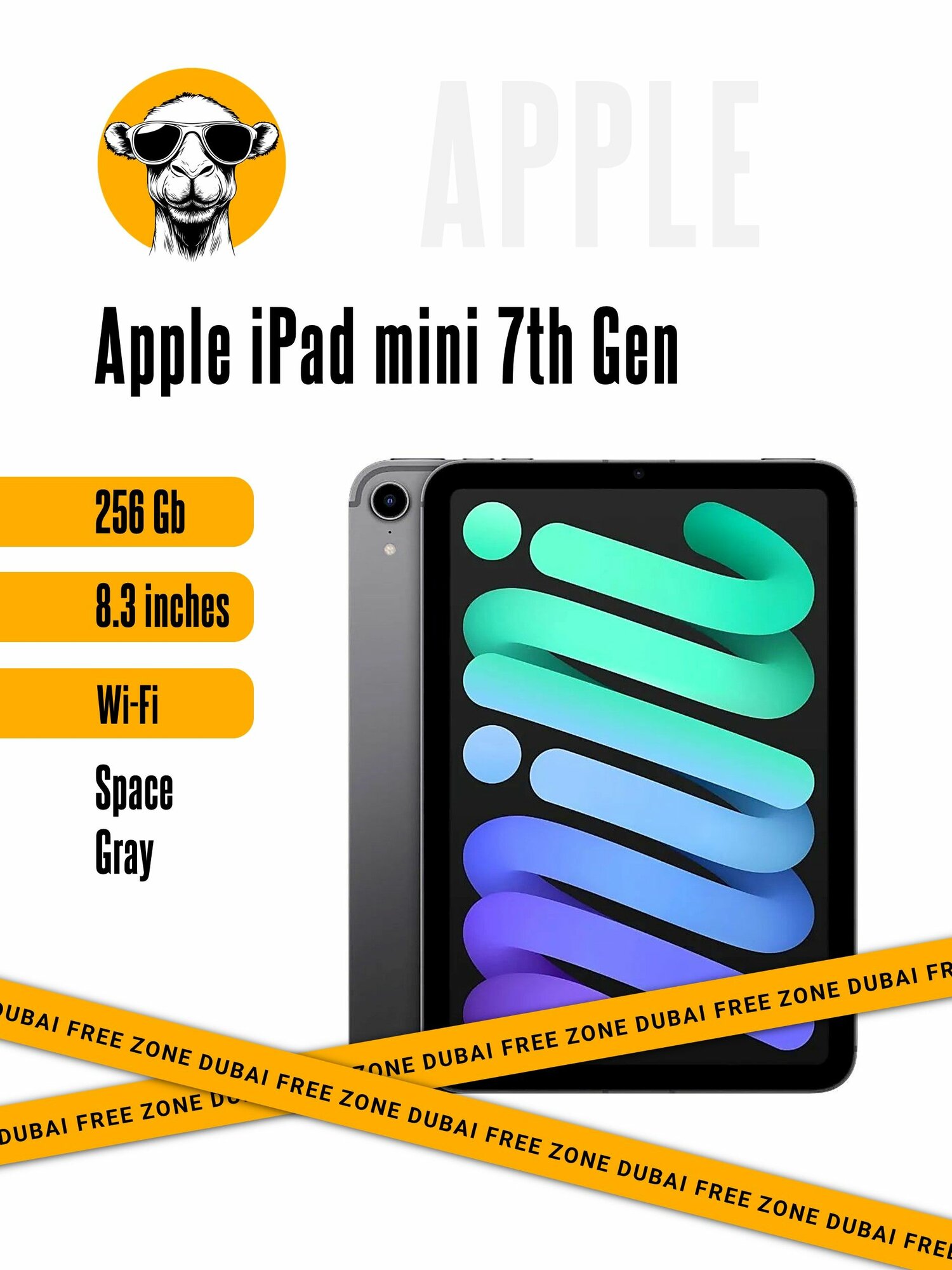 Планшет Apple iPad mini 7 2024 Wi-Fi 256Gb Space Gray/Серый