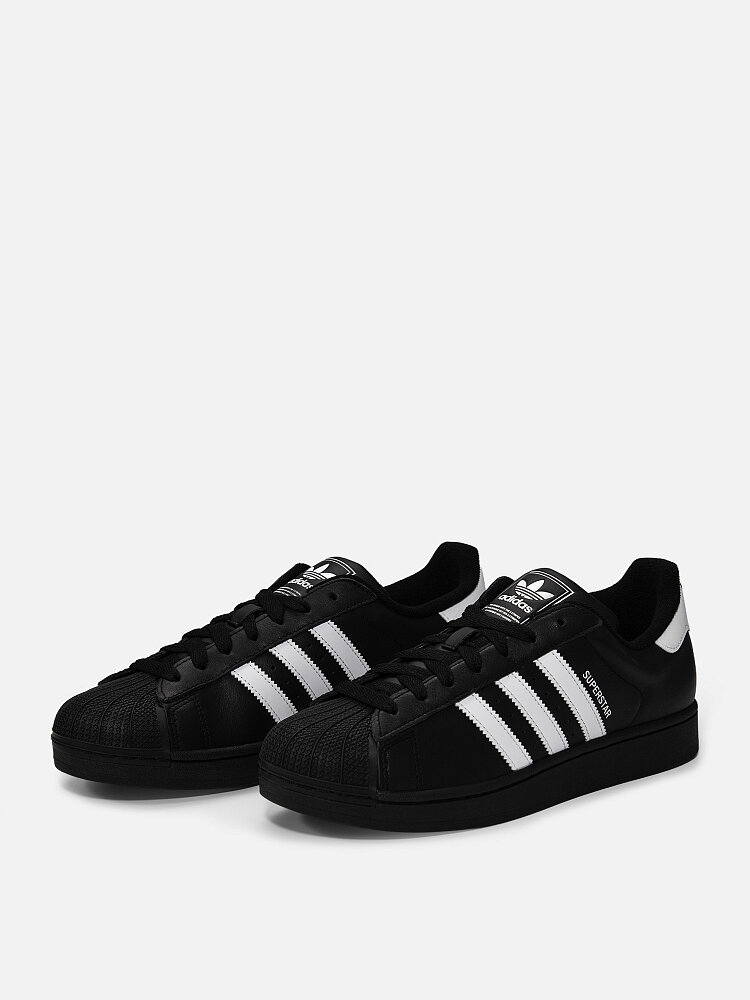 Кроссовки adidas Superstar, размер 44.5, черный/белый — фото 1