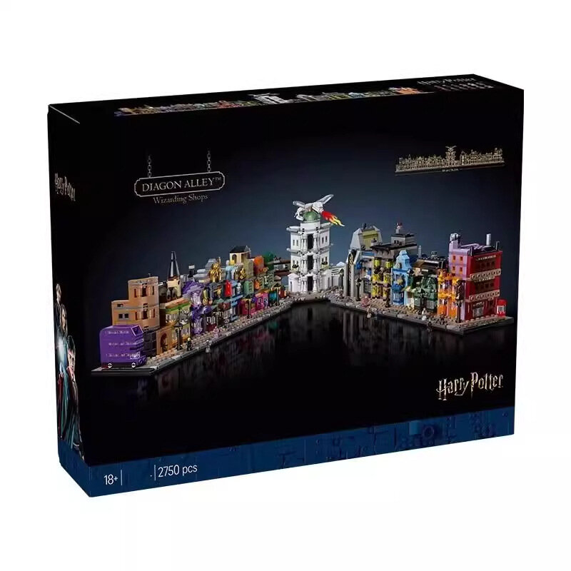 Совместимость со строительными блоками LEGO Harry Potter серии Замок Хогвартс Хедвиг в сборе, развивающие детские игрушки