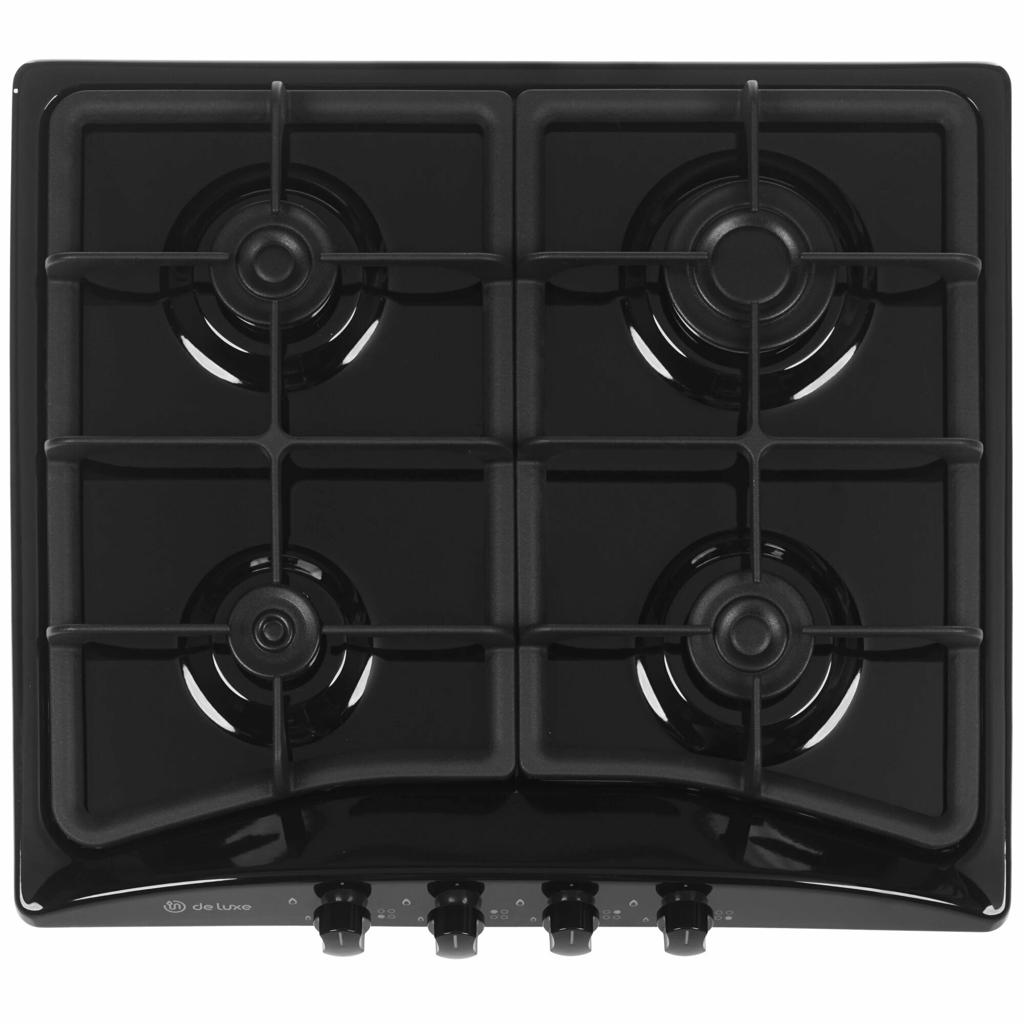 Встраиваемая варочная поверхность Electronicsdeluxe 5840.00гмв-055чр, газовая, черный