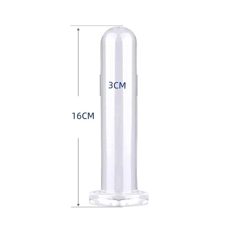 Гладкий фаллоимитатор с сильной присоской мягкий Большой Пенис Донг секс-игрушки для Clear Small