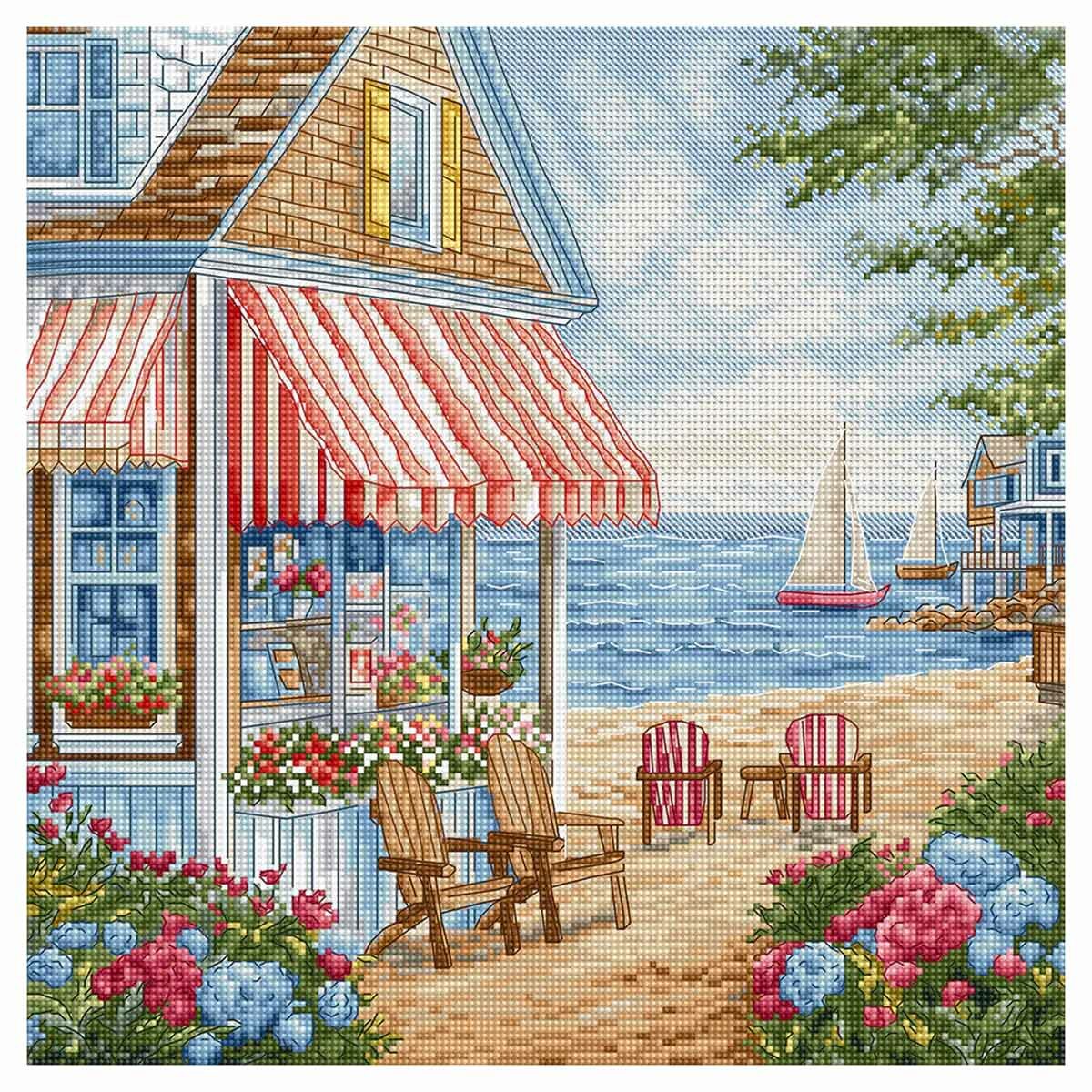 Набор для вышивания 'Солнечный день', размер 26 х 26 см, LetiStitch