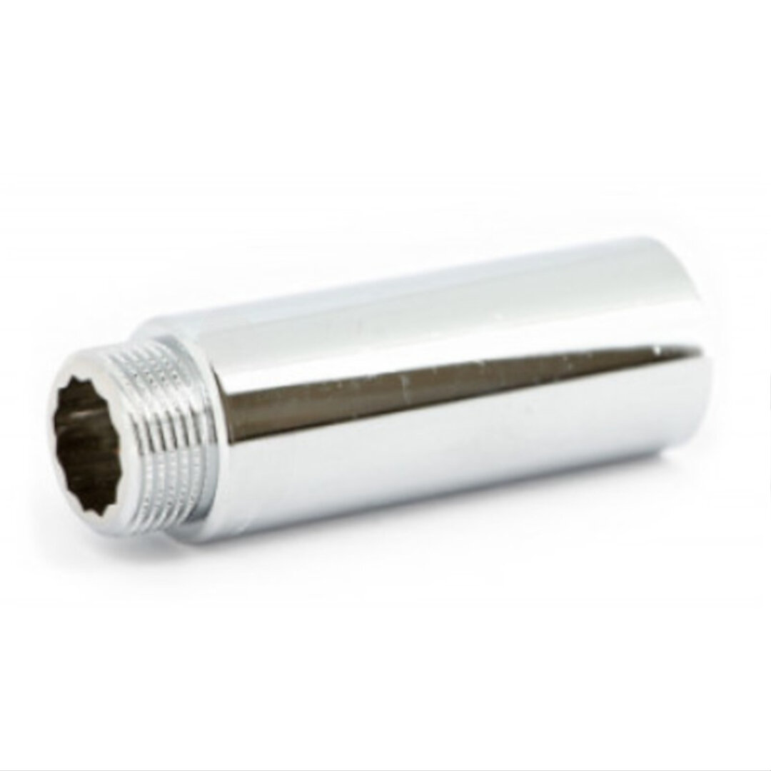 Удлинитель резьбовой ВН 3/4" х 15 мм, хром UNI-FITT OPTIMAL (657C3915)
