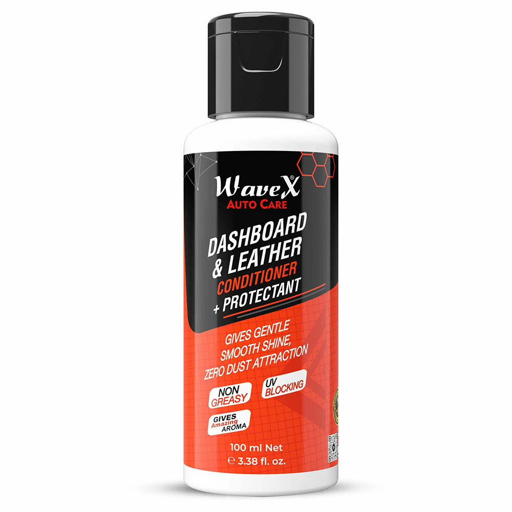 Кондиционер для кожи и пластика Wavex Dashboard & Leather Conditioner Plus Protectant 100гр