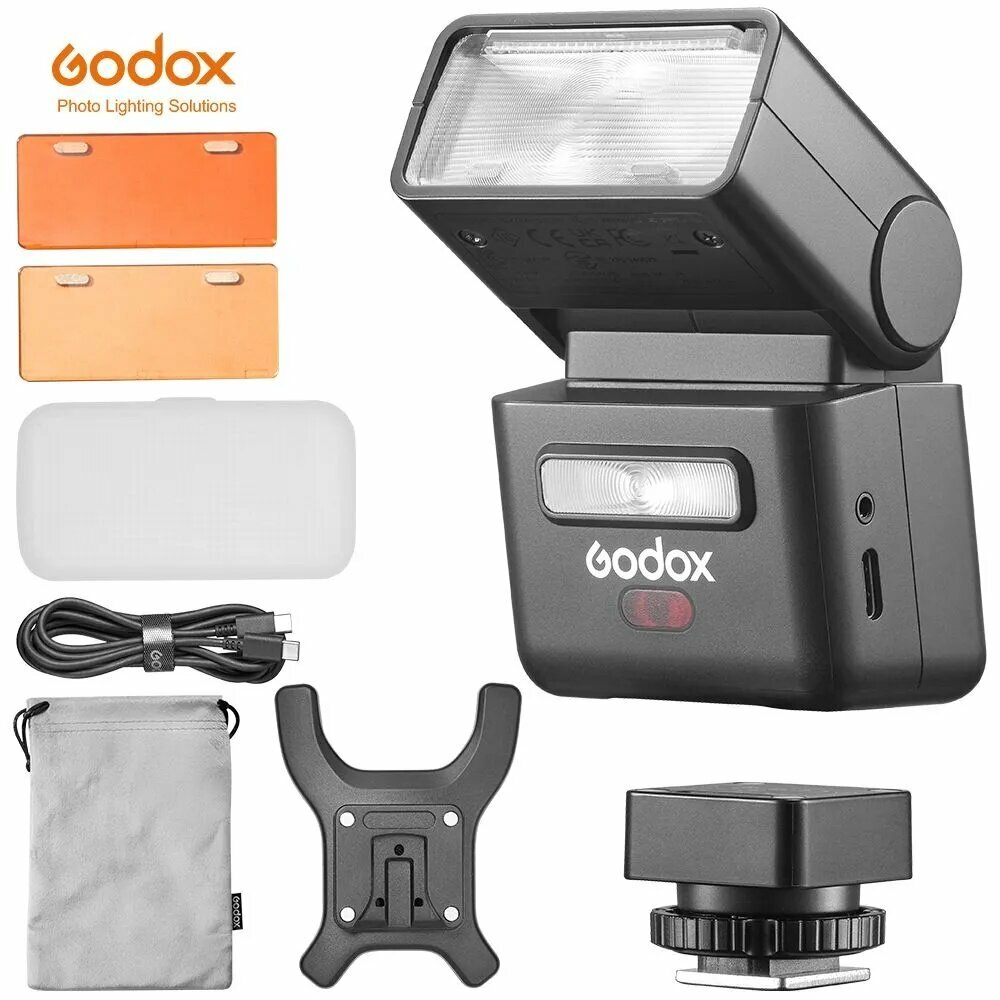 Godox iT32 + X5 Магнитная подставка Беспроводная вспышка для карманной камеры HSS TTL 2.4G для Canon