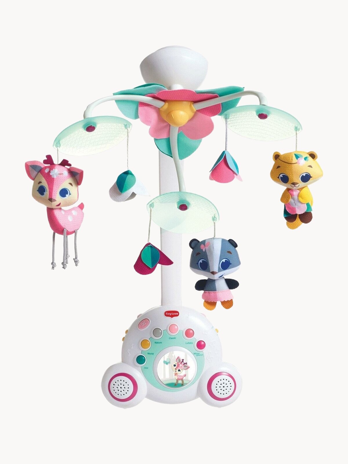 Мобиль музыкальный Tiny Love «Мечты принцессы» 5-в-1, разноцветный