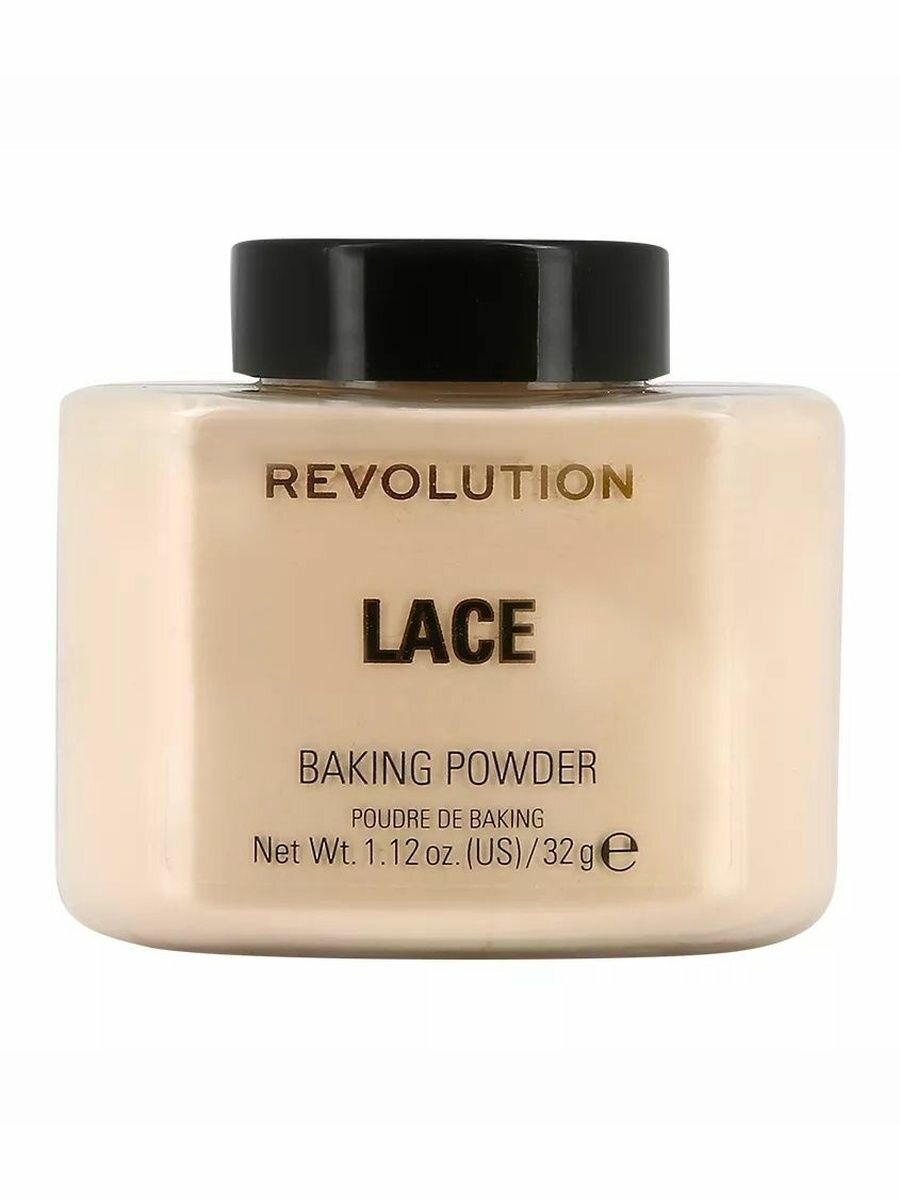 Пудра для лица REVOLUTION LUXURY BAKING POWDER рассыпчатая тон Lace